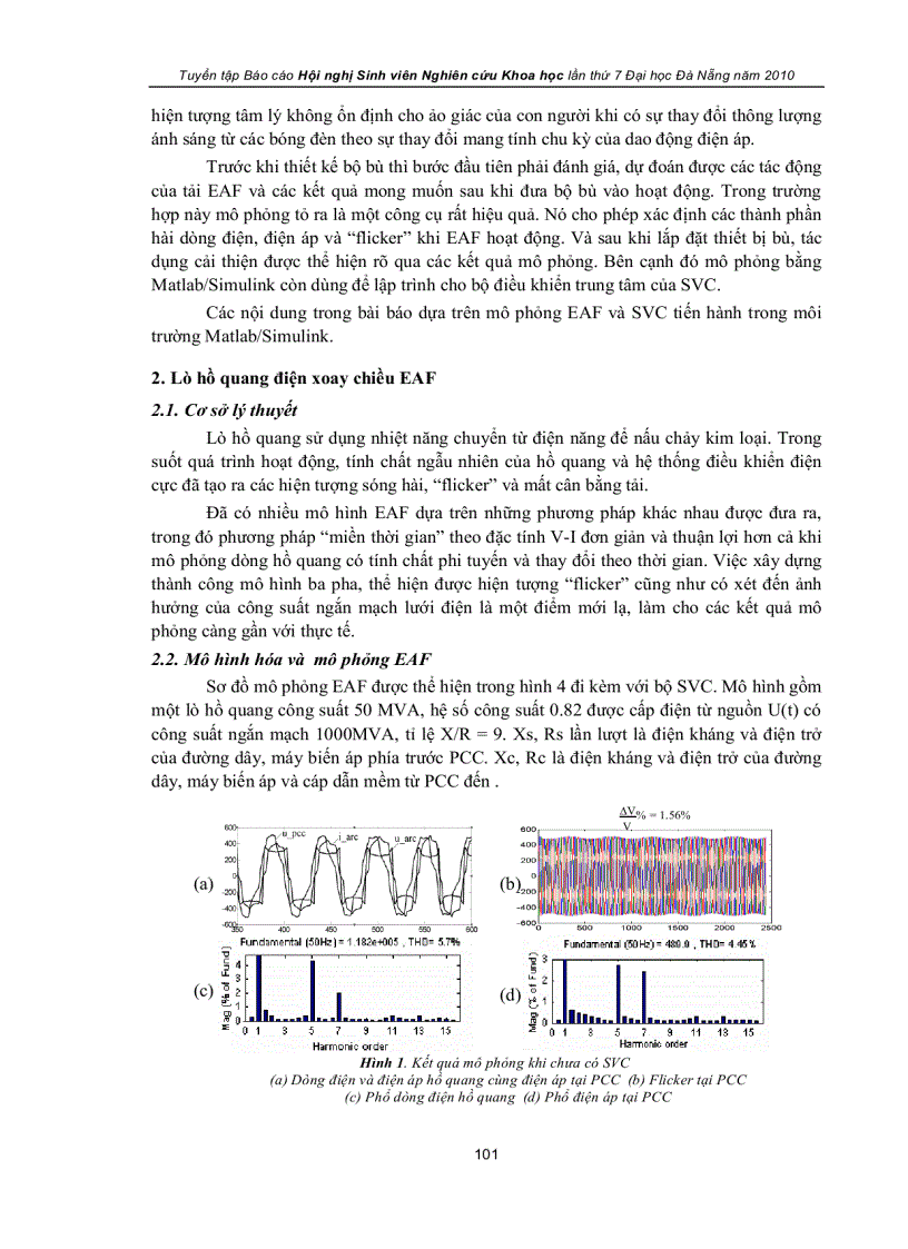 Sử dụng matlab simulink để mô hình hóa và mô phỏng bộ bù tĩnh nhằm giảm