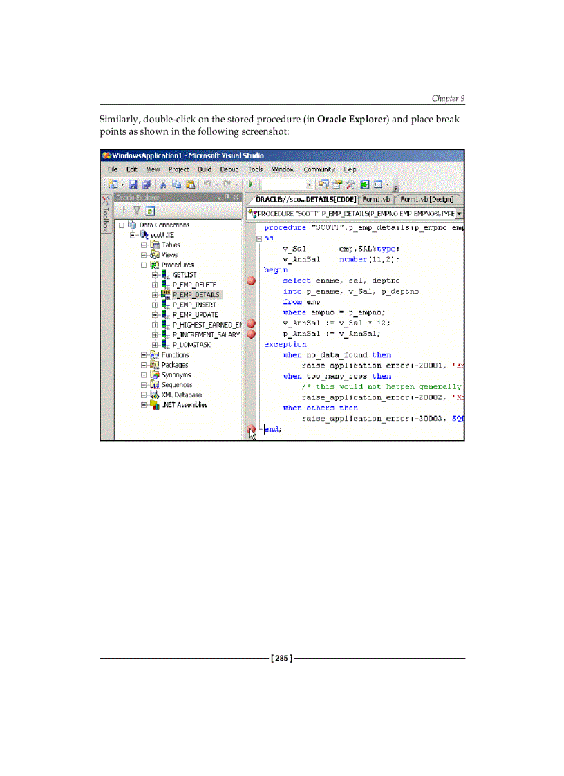 Introduction To Oracle Developer Tools For Visual Studio 2005