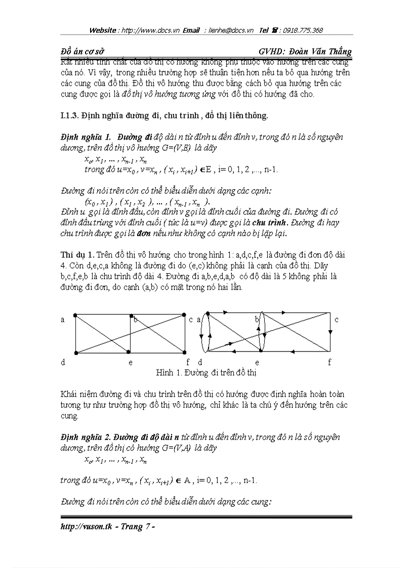 Thuật toán tìm đường đi ngắn nhất