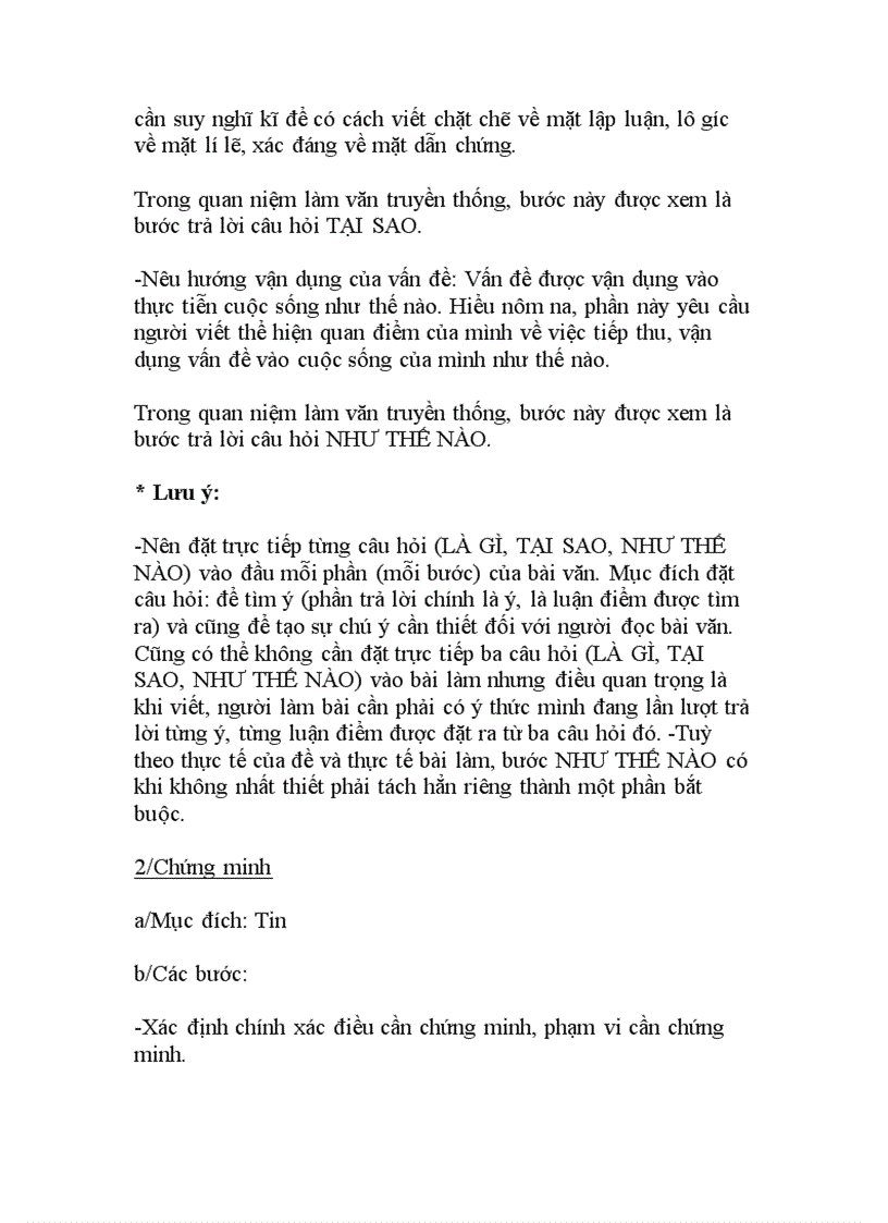 Cách làm bài văn Nghị luận xã hội 1