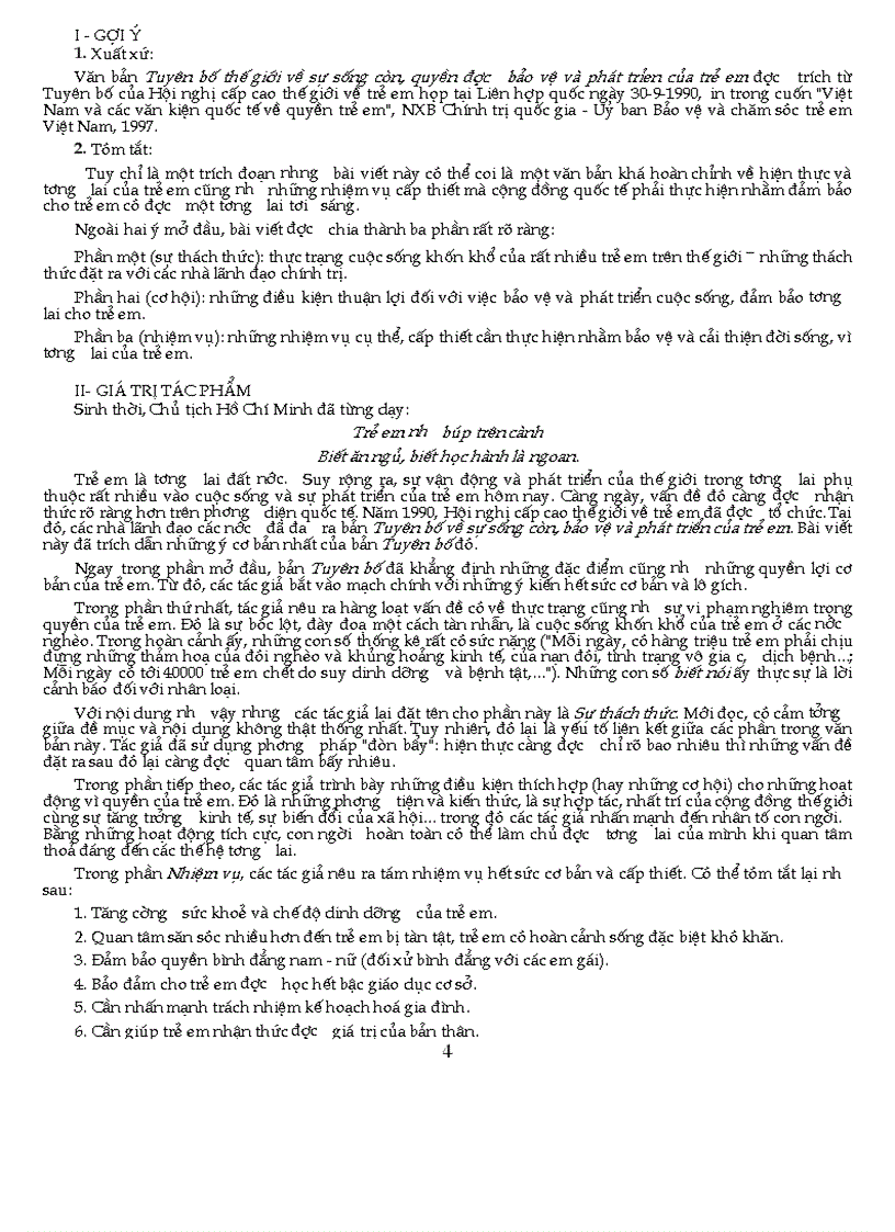 Phan tich 20 tac pham van hoc lop 9