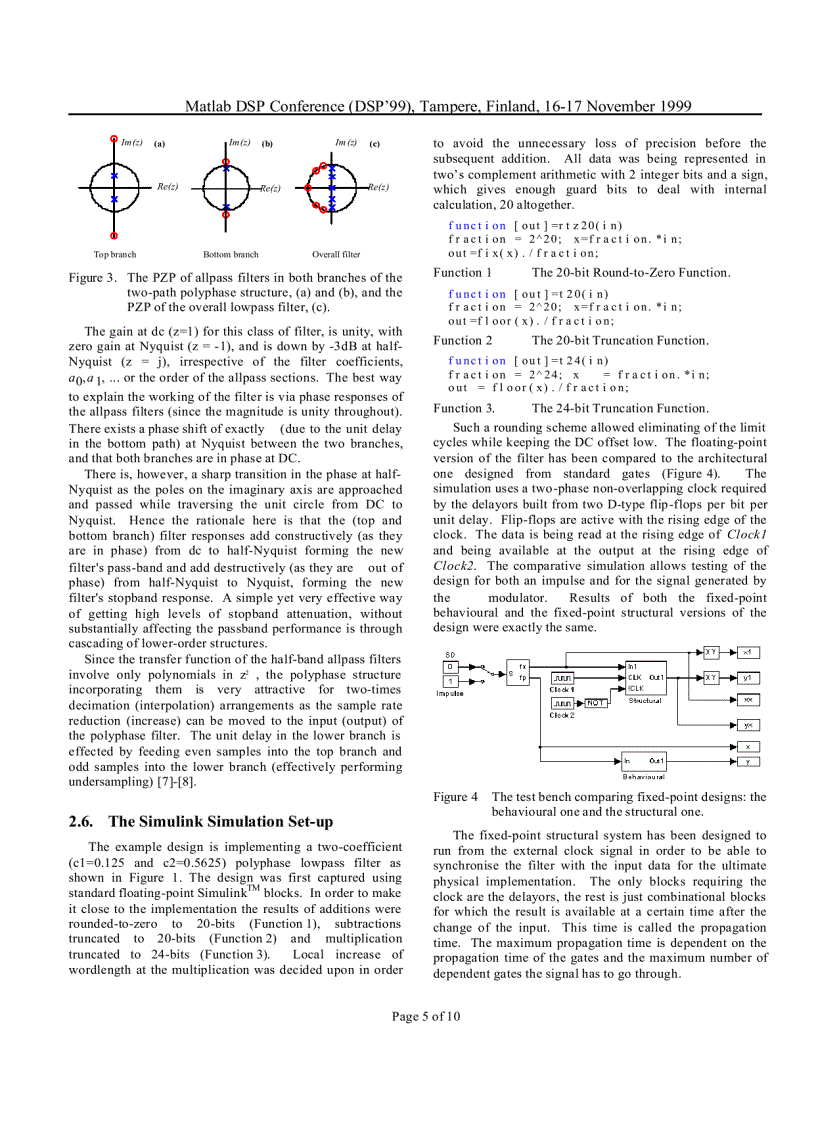 Simulink Matlab To Vhdl Route For Full Custom Fpga Rapid Prototyping Of Dsp Algorithms