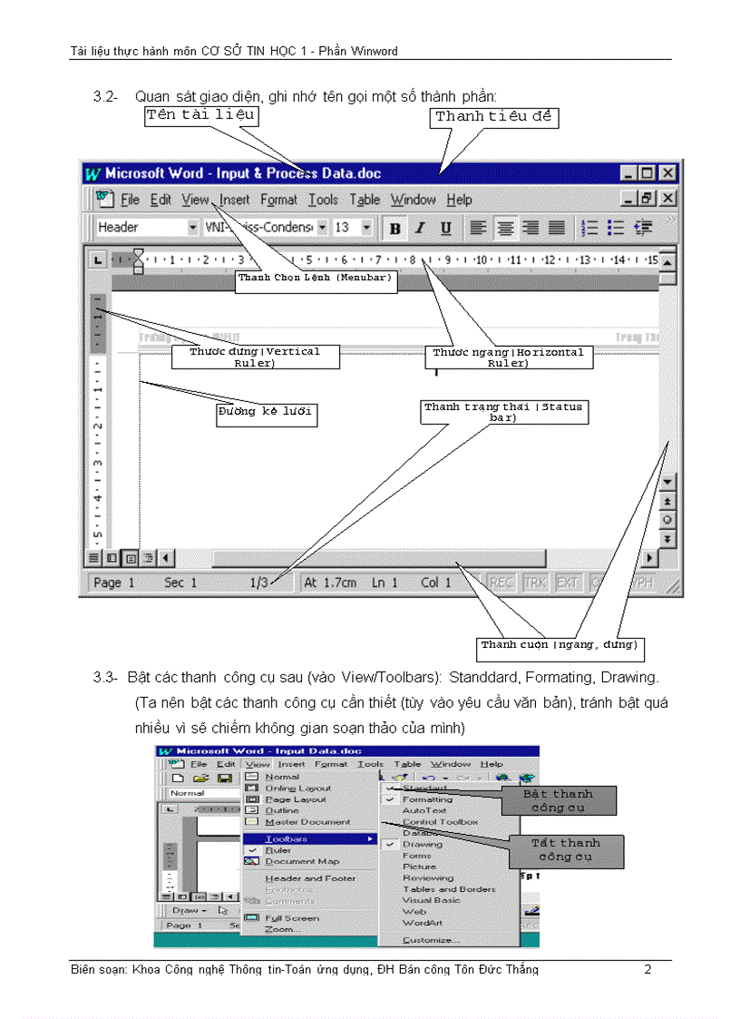 Bài thực hành winword số 1
