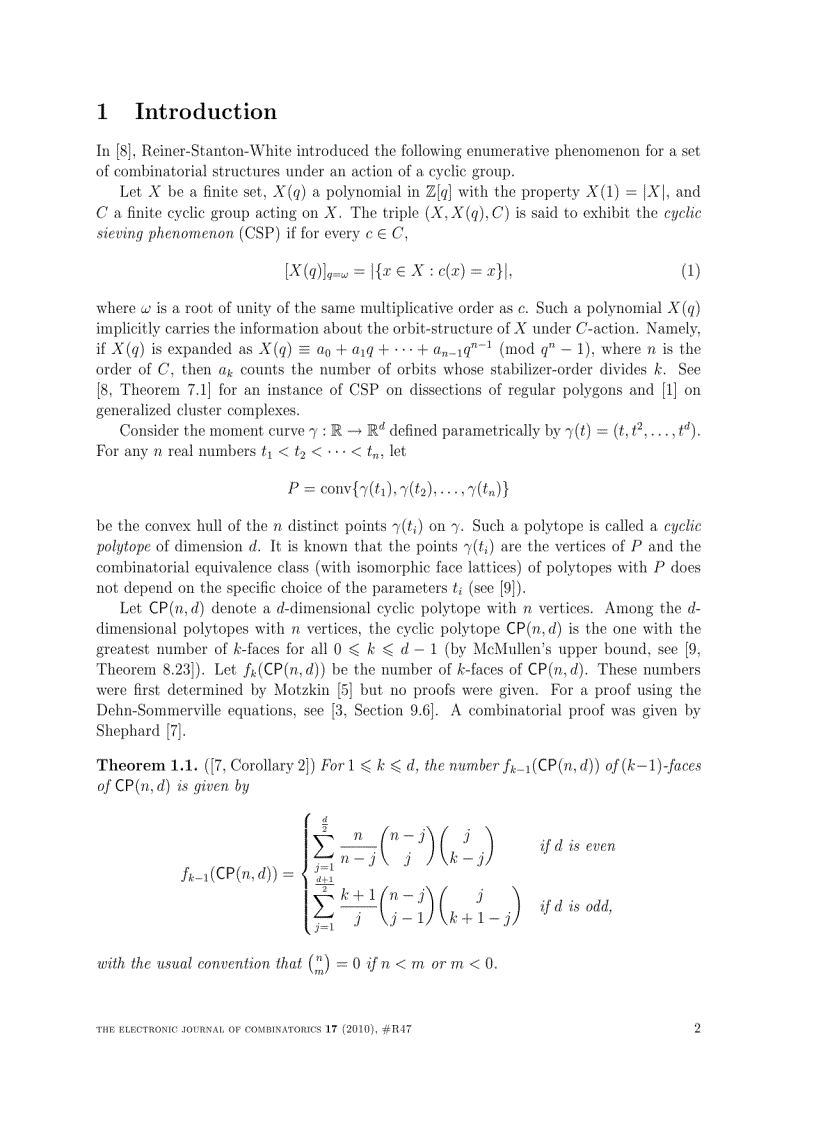 The Cyclic Sieving Phenomenon for Faces of Cyclic Polytopes